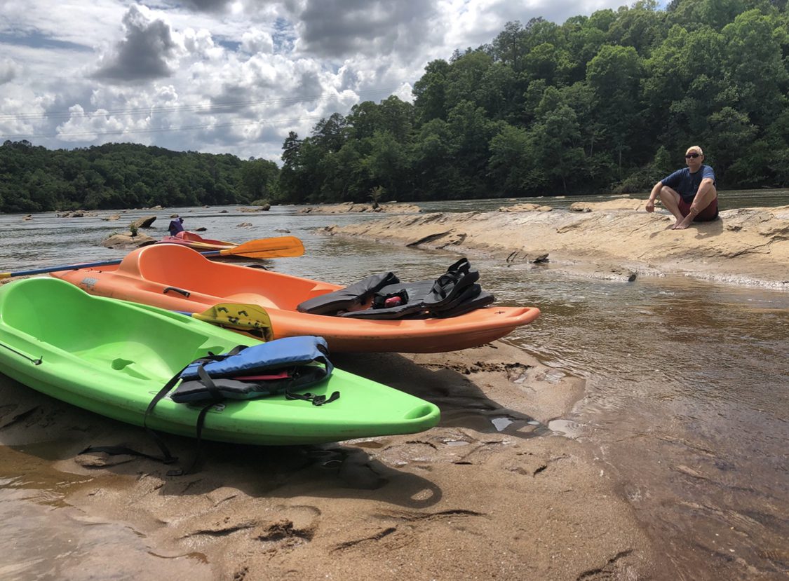 Kayaking the Tallapoosa River