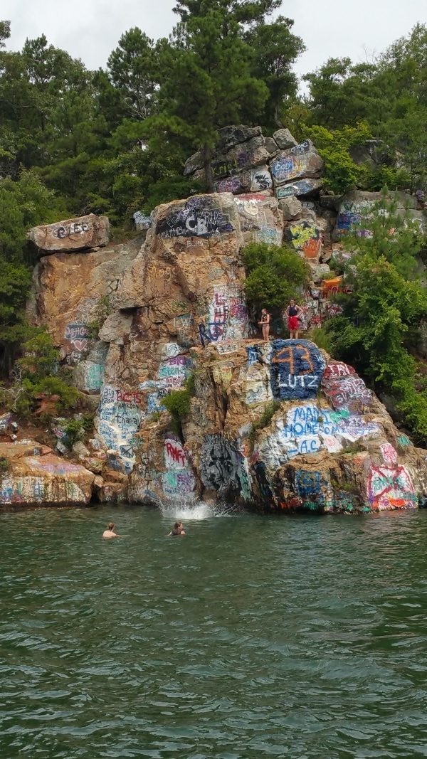 Lake Martin's Most Famous Landmark- Chimney Rock