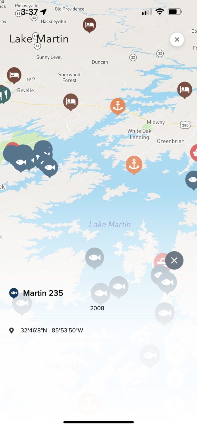 How To Find The Best Spots To Fish On Lake Martin